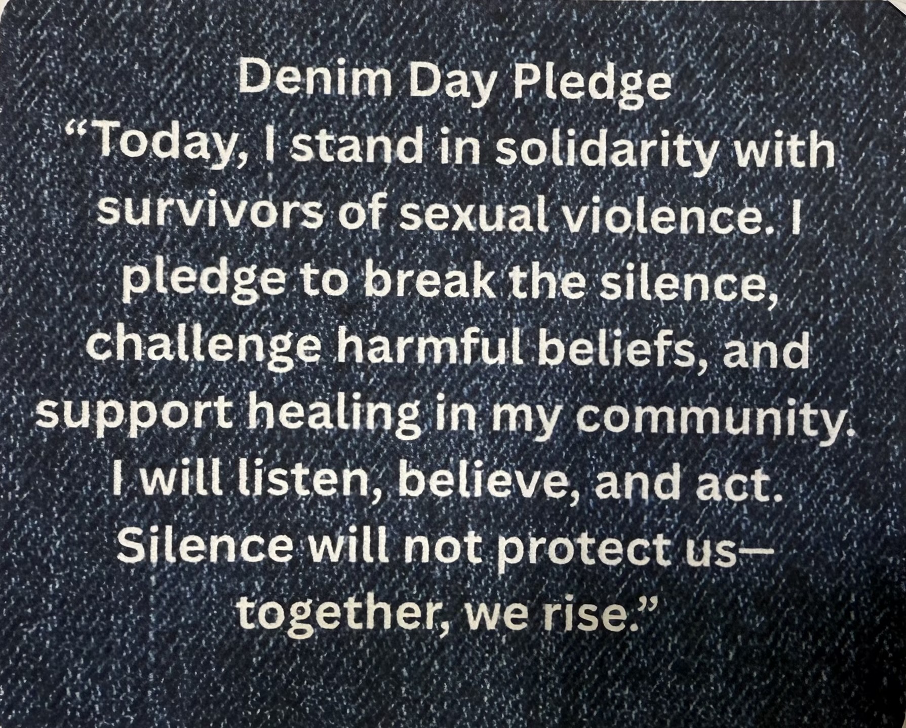 The Origins of Denim Day - Helping Us Stay Safe